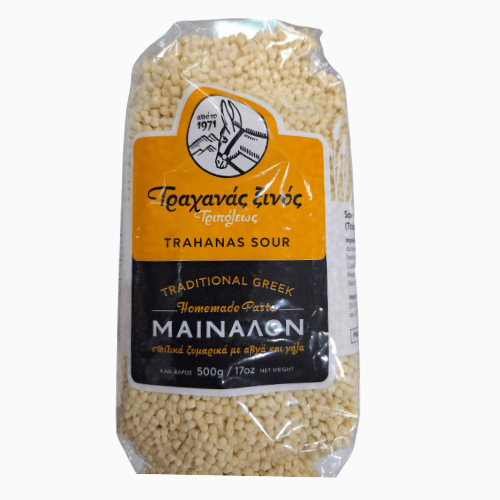 Mainalon Trahana Sour 500g | Traditional Greek Pasta – Francky Afo Mart