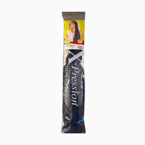 X-Pression Ultra Braiding Hair – Color Deep Blue for Bold, Vibrant ...